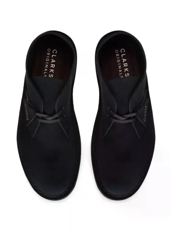 Clarks Suede Lace-up Desert Boots