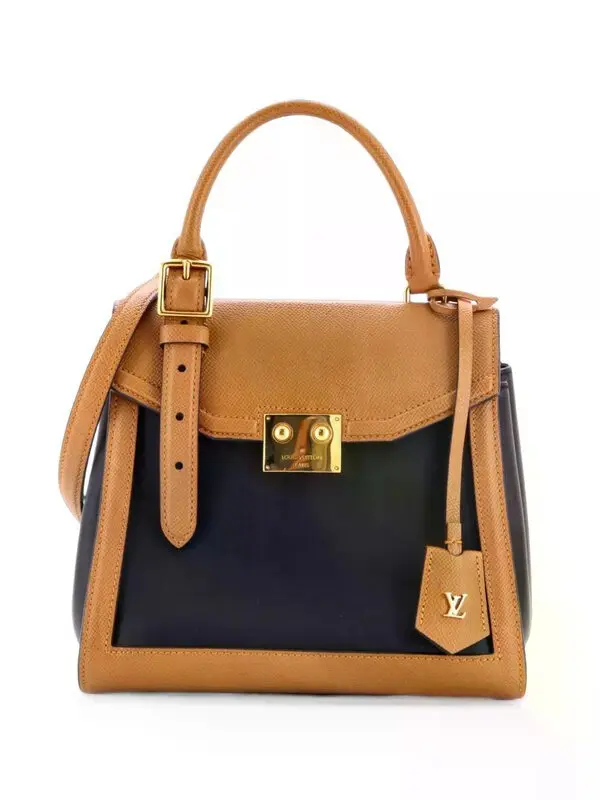 LOUIS VUITTON Arch Bag Leather Pm Shoulder Bag - Black