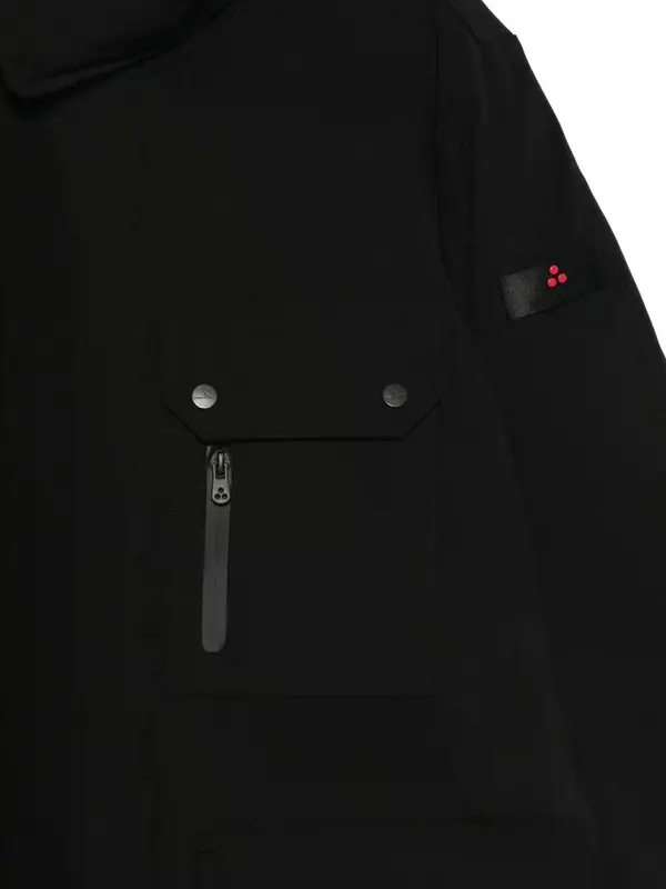 Peuterey Ebride Tj Grs 01 Hooded Multi-pocket Coat