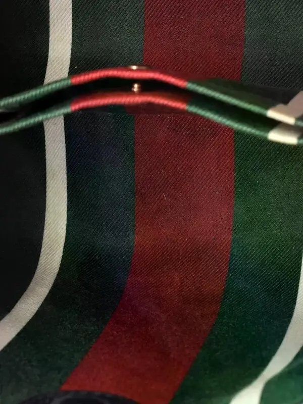 Gucci Gg Emblem Gg Coated Canvas Small Bucket Bag