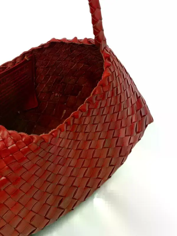 Dragon Diffusion Rosanna Woven Leather Shoulder Bag