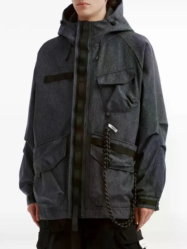 MUSIUM DIV. Hooded Multi-pocket Jacket