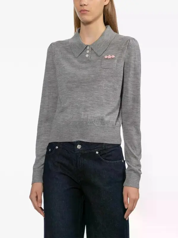 Sandy Liang Polo Sweater