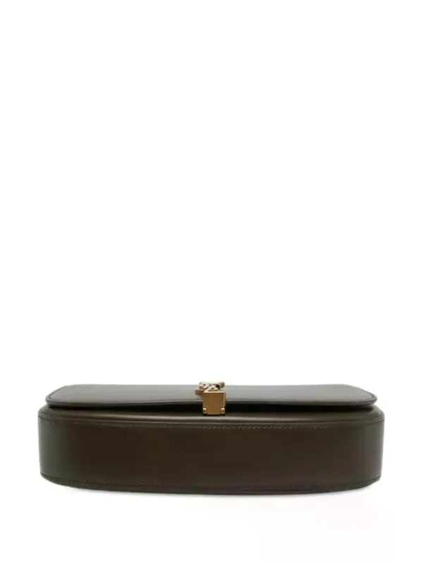 Saint Laurent 2024 Mini Calfskin Monogram Voltaire Shoulder Bag