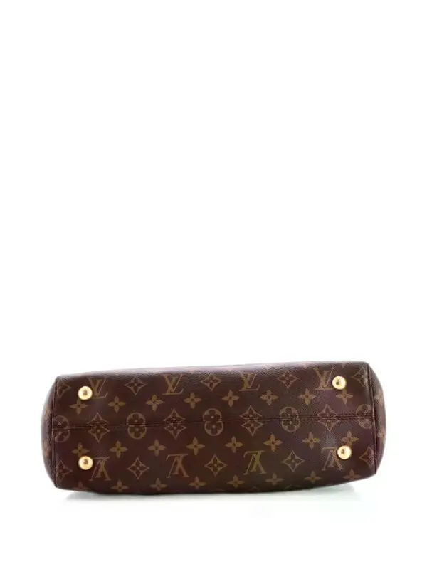 LOUIS VUITTON Venus Handbag Monogram Canvas And Leather Satchel - Red