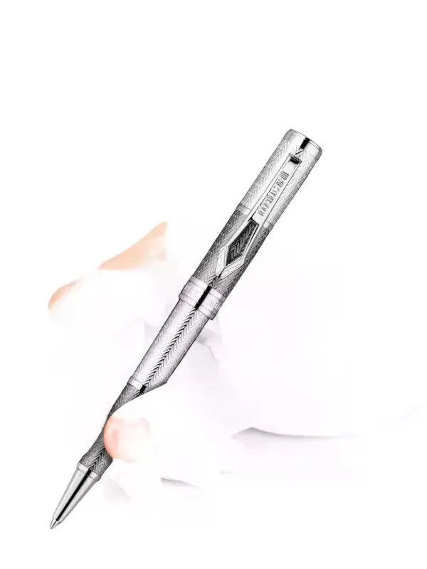 Roberto Cavalli Herringbone-engraved Pen