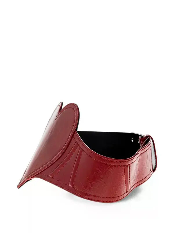 VIVIENNE WESTWOOD Heart-motif Leather Belt