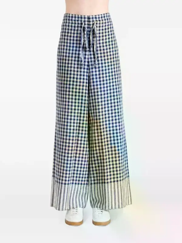 Pero Gingham Loose-fit Trousers