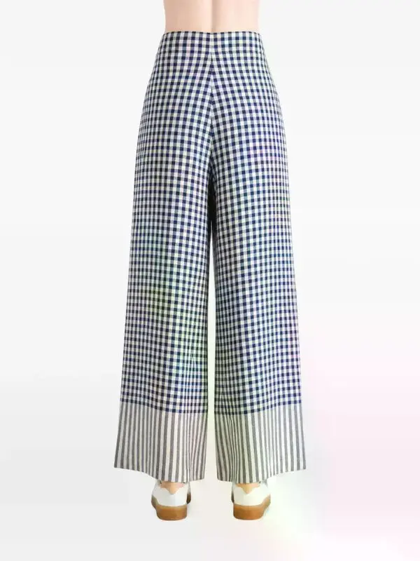 Pero Gingham Loose-fit Trousers