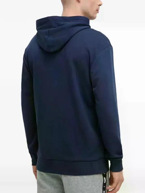 PUMA Power Logo-print Colour-block Hoodie