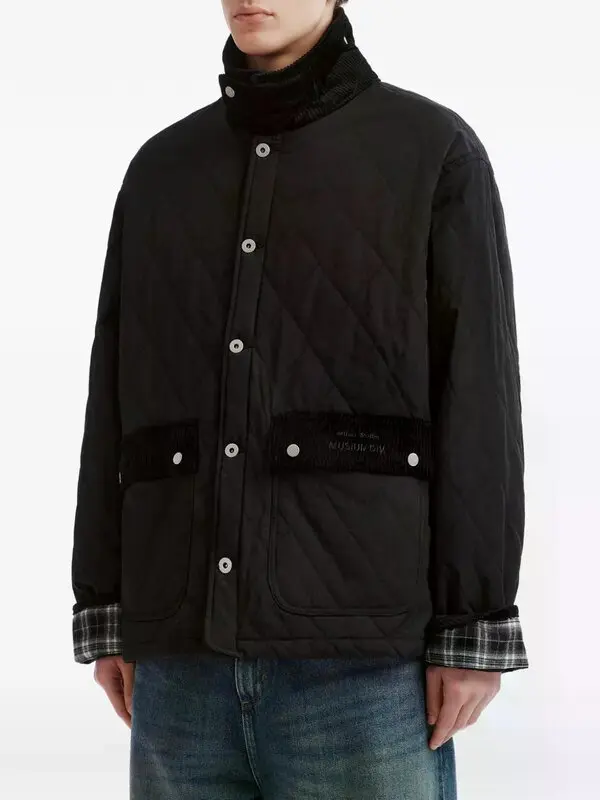 MUSIUM DIV. Diamond-quilted Jacket