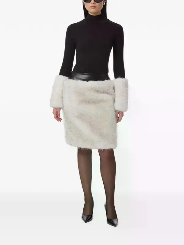 Apparis Aspen Faux-fur Skirt