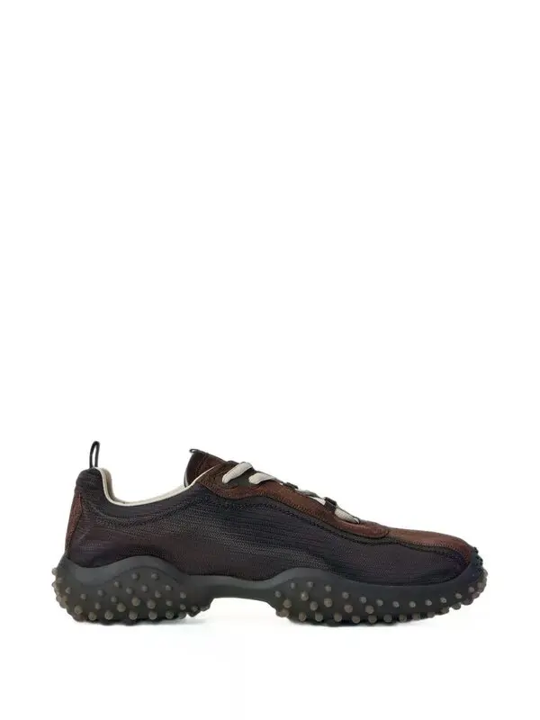 Miu Miu Bubble Technical Fabric And Suede Sneakers