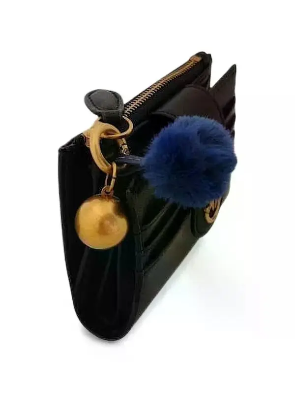 Pinko Love Birds Pompom-detail Wallet