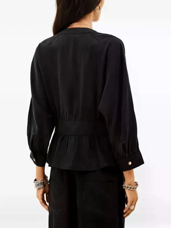 Ba&sh Precila Tie-waist Blouse
