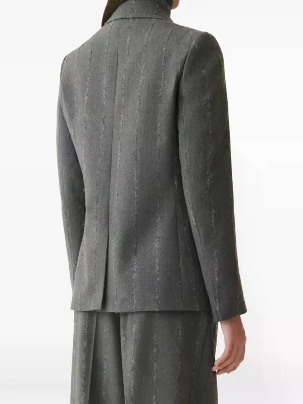 Fabiana Filippi Double-breasted Pinstriped Jacket