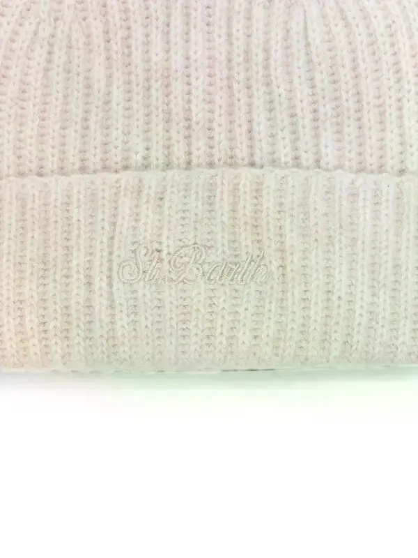 MC2 SAINT BARTH Ribbed-knit Beanie Hat