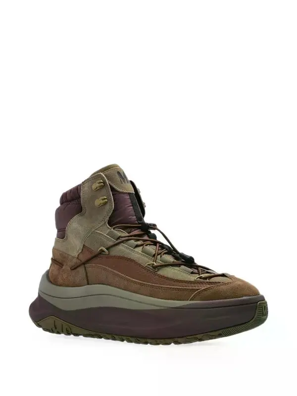Moon Boot Moon247 Xlace Mid Khaki & Sneakers