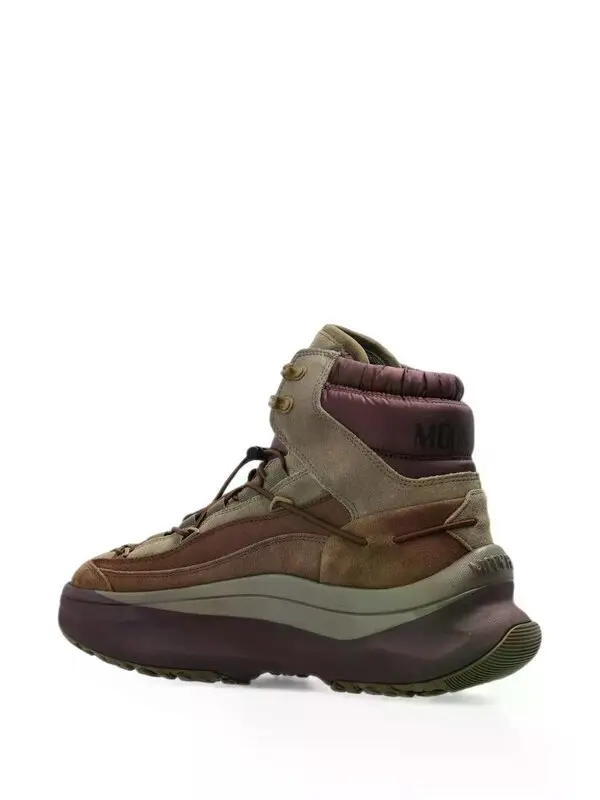 Moon Boot Moon247 Xlace Mid Khaki & Sneakers
