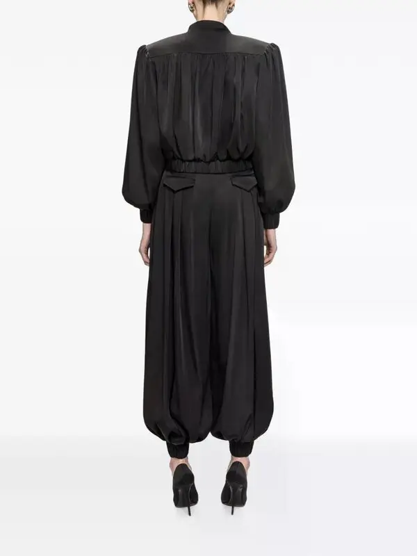 NISSA Viscose Oversized Cropped Jacket