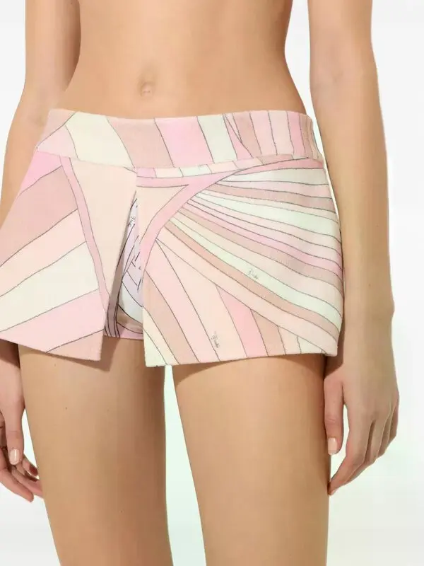 Emilio Pucci Iride-print Terry Shorts