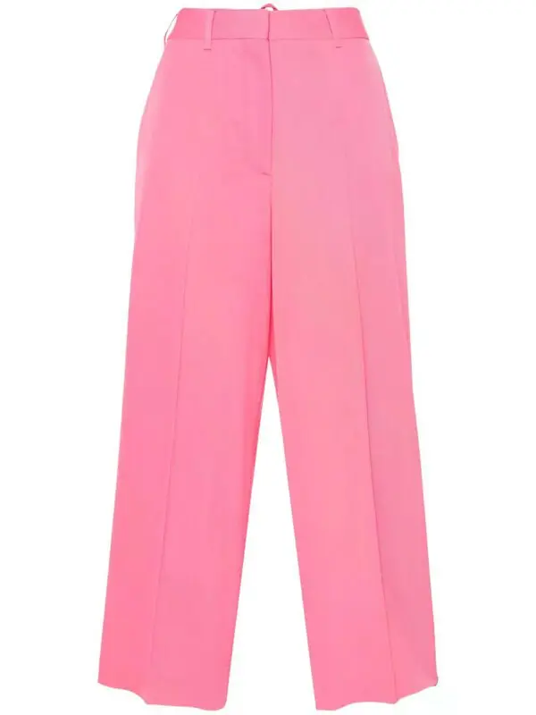 Stella McCartney Wide-leg Wool Trousers