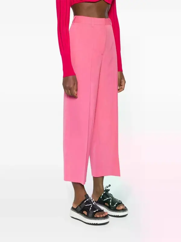 Stella McCartney Wide-leg Wool Trousers