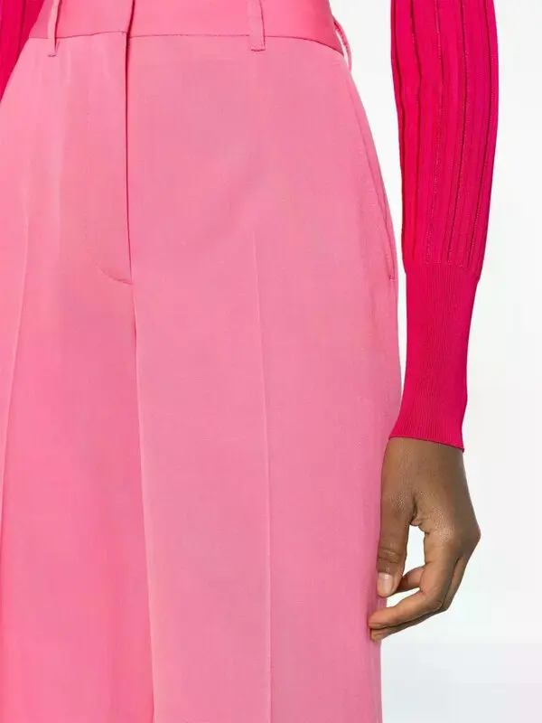 Stella McCartney Wide-leg Wool Trousers