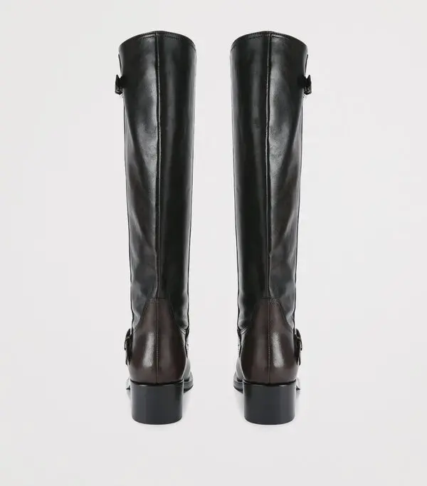 Staud Leather Brooklyn Knee-high Boots 50 - Brown
