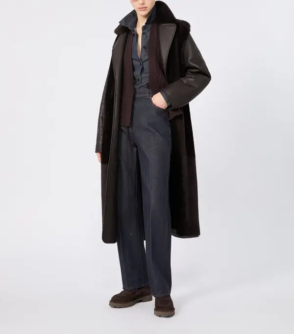 Max Mara Wool-cashmere Wrap Sweater Vest