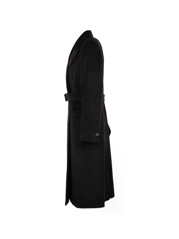 Tagliatore Double-breasted Belted Coat