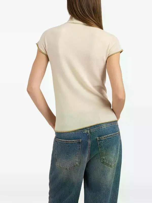 Momoni Kame Garment-dyed Wool Top