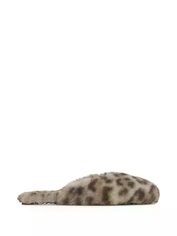 Apparis Demi Leopard-print Slippers - Neutrals