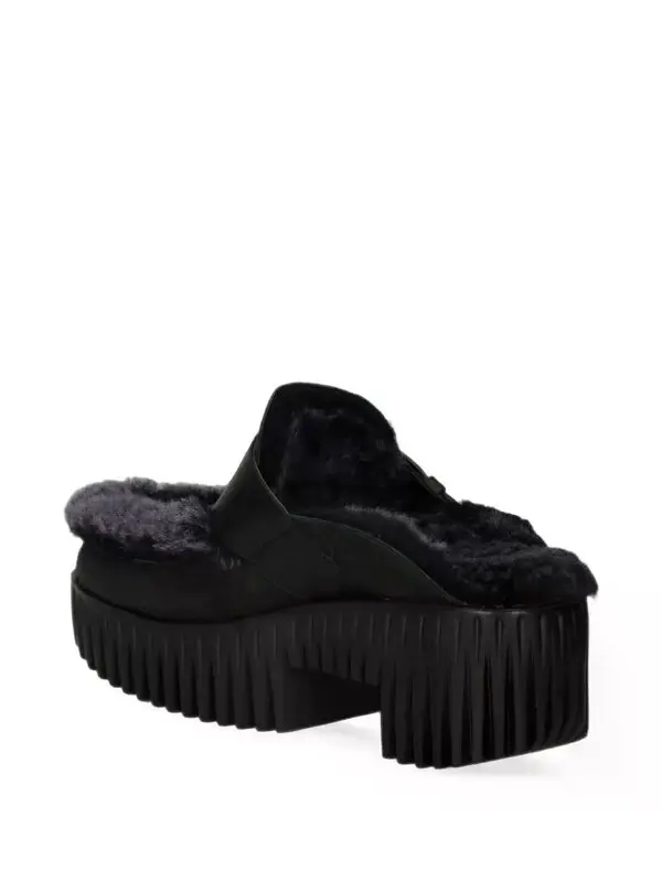 4CCCCEES Plia Shearling-trim Mules