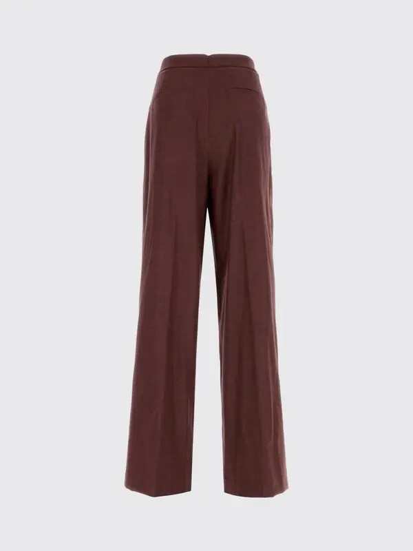 PT TORINO High-waisted Wide-leg Trousers In Virgin Wool Blend