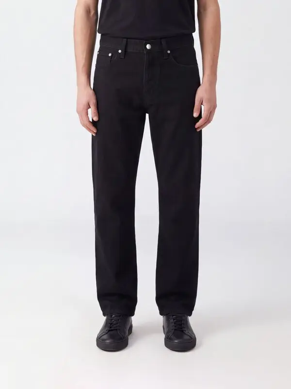 SUNFLOWER Five-pocket Wide-leg Jeans In Cotton Denim