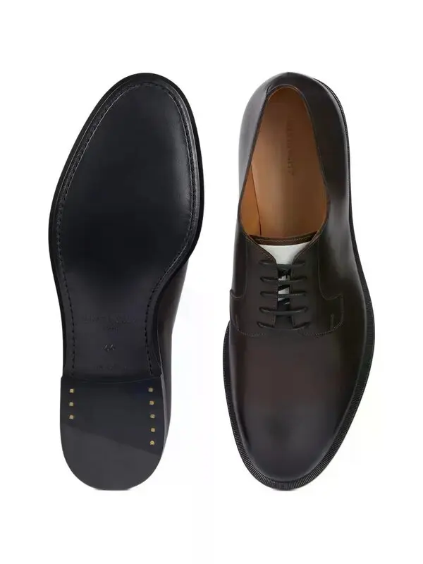 Givenchy Label Derbies In Leather