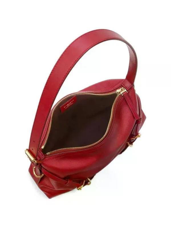 Givenchy Mini Voyou Bag In Shiny Leather