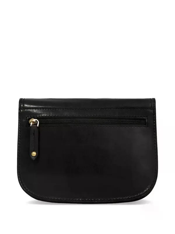 THE BRIDGE Logo-plaque Leather Cross Body Bag