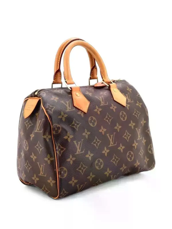 LOUIS VUITTON Speedy Handbag Monogram Canvas 25 Satchel