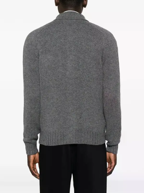 GRAN SASSO Button-up Pocket-detail Cardigan