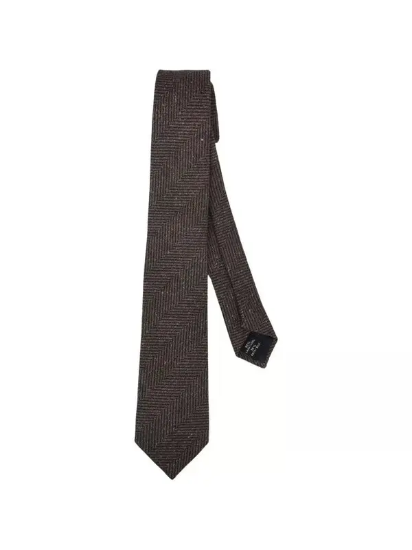 Tagliatore Herringbone-pattern Tie