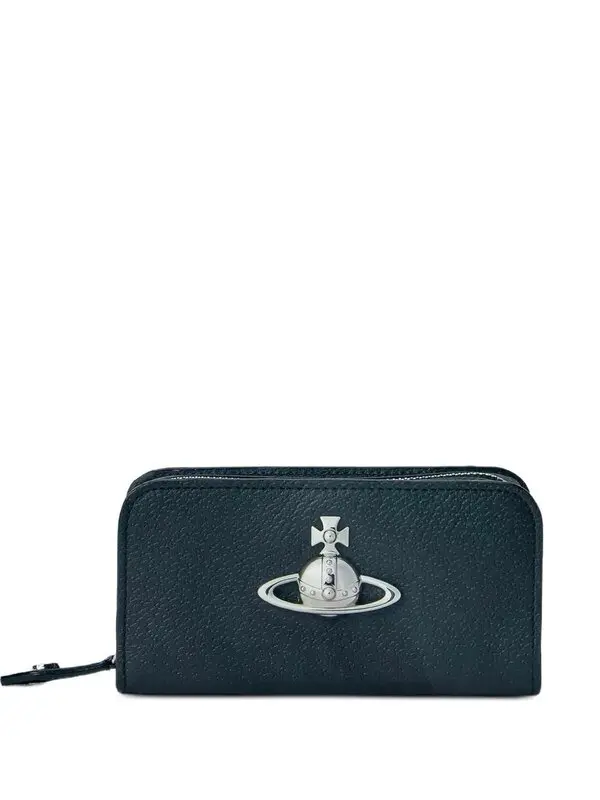 VIVIENNE WESTWOOD Orb Zip-around Wallet - Black