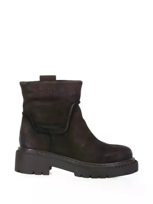 Ash Duffie Embroidered Ankle Boots