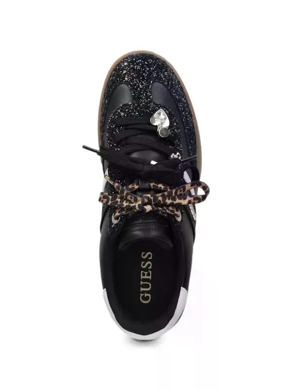 Guess Naoki Glitter-embellished Sneakers