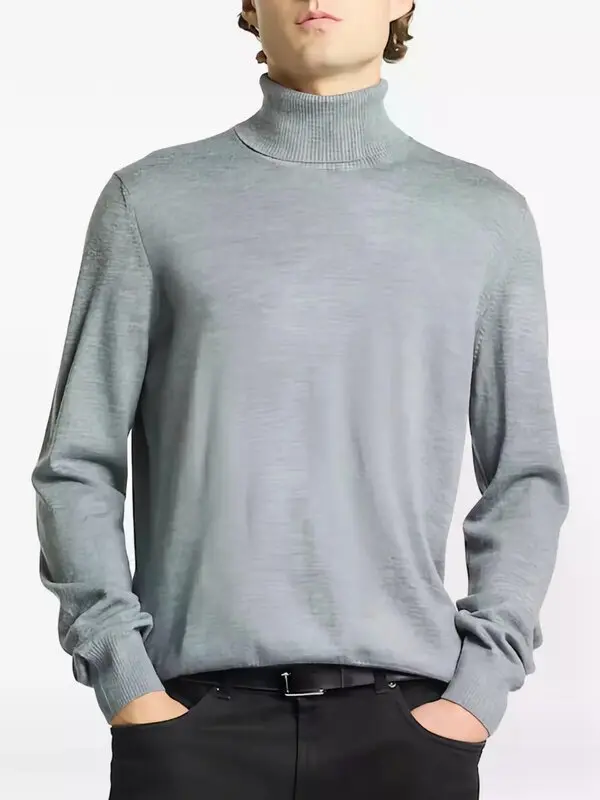 FAY Roll-neck Wool Sweater