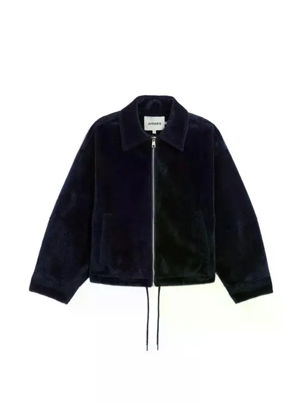 Apparis Ada Faux-fur Jacket - Blue