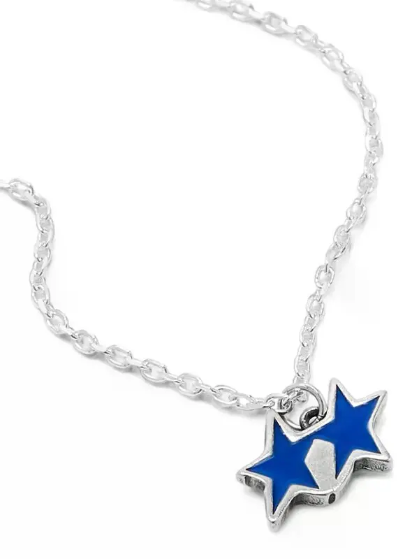 TWOJEYS Enameled Star Necklace