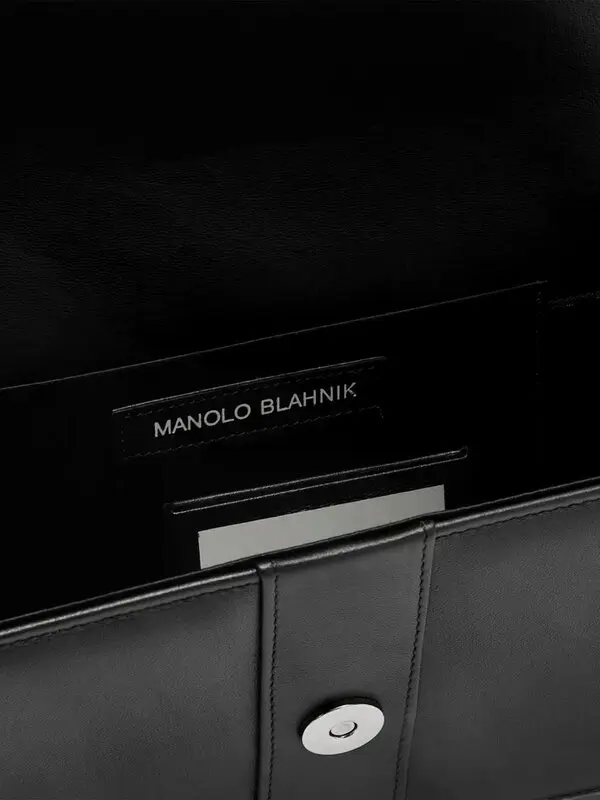 Manolo Blahnik Maycap Buckle-detail Shoulder Bag