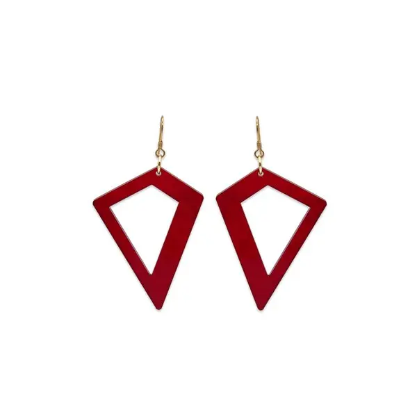 TOOLALLY Kite Earrings Cherry